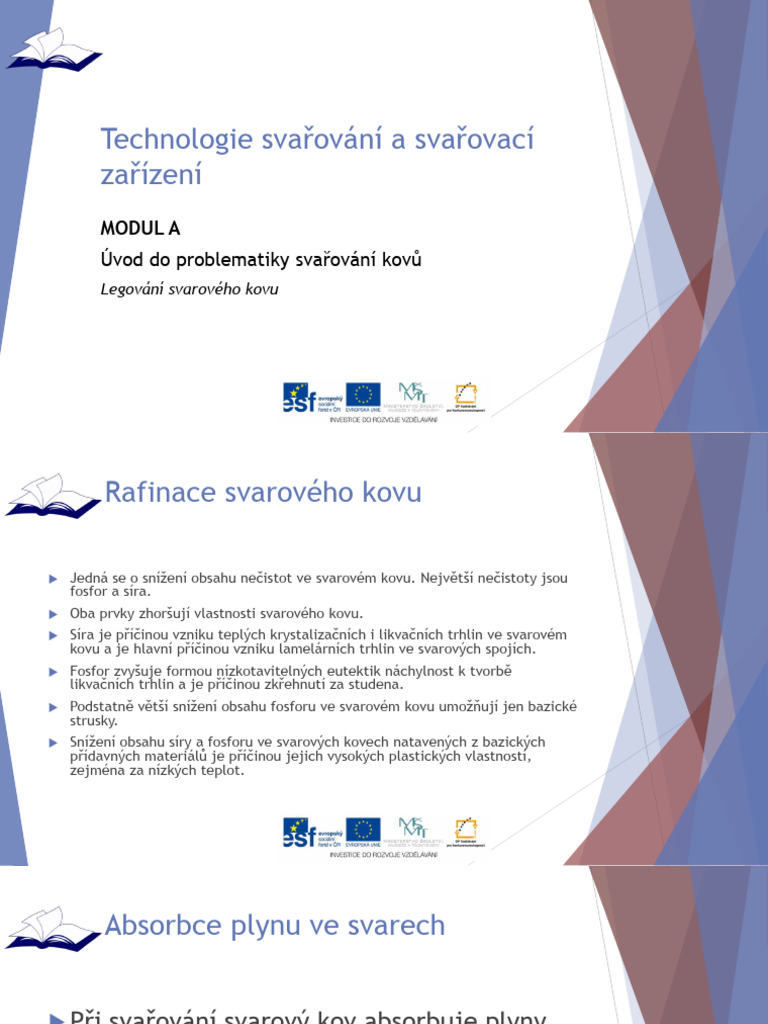 Modul A Rafinace Svaroveho Kovu | PDF
