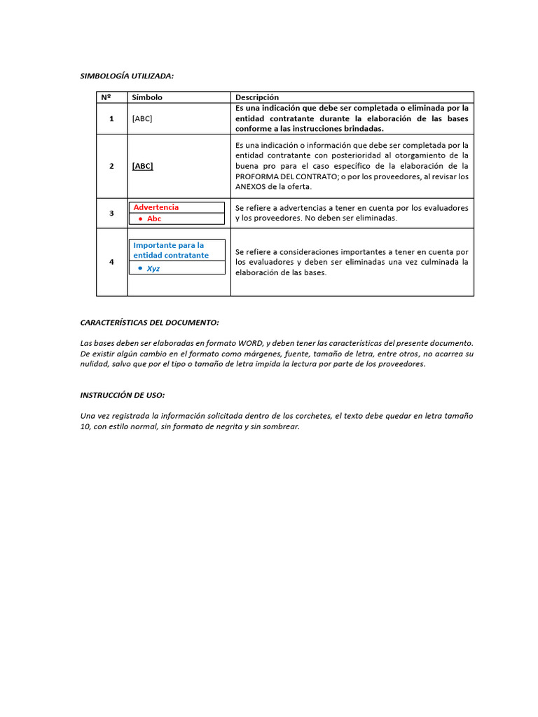 1 Bases Estandar de Licitacion Publica Para Bienes-2 | PDF