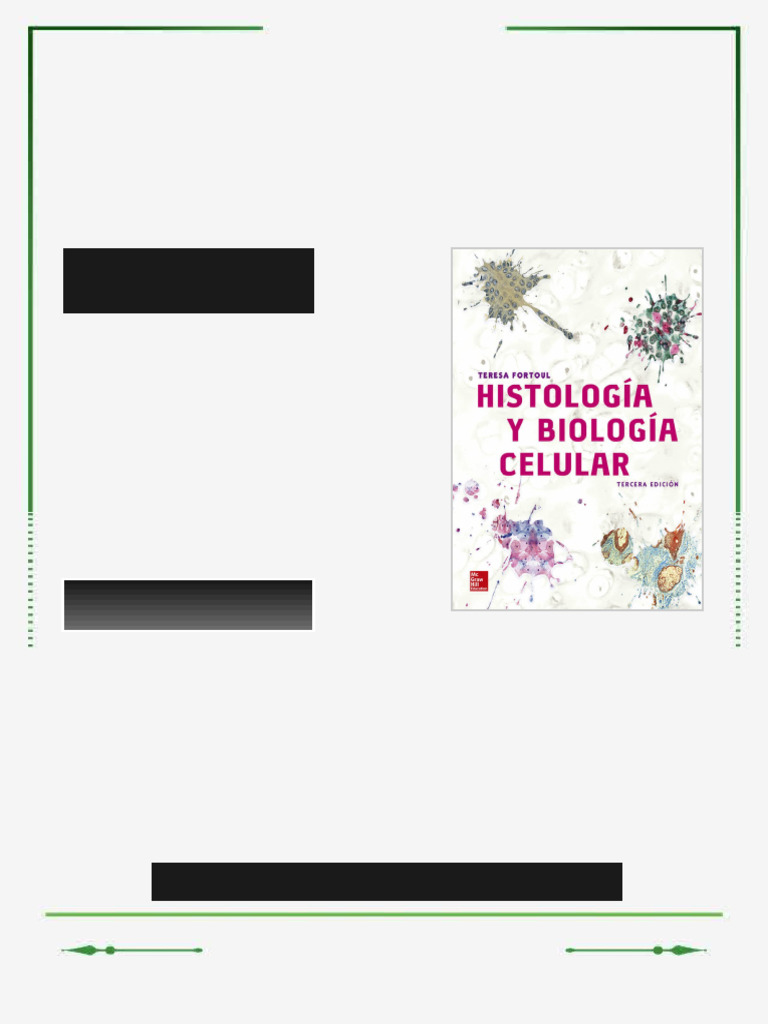 Histología y biología celular 3rd Edition Teresa I. Fortoul Van Der ...