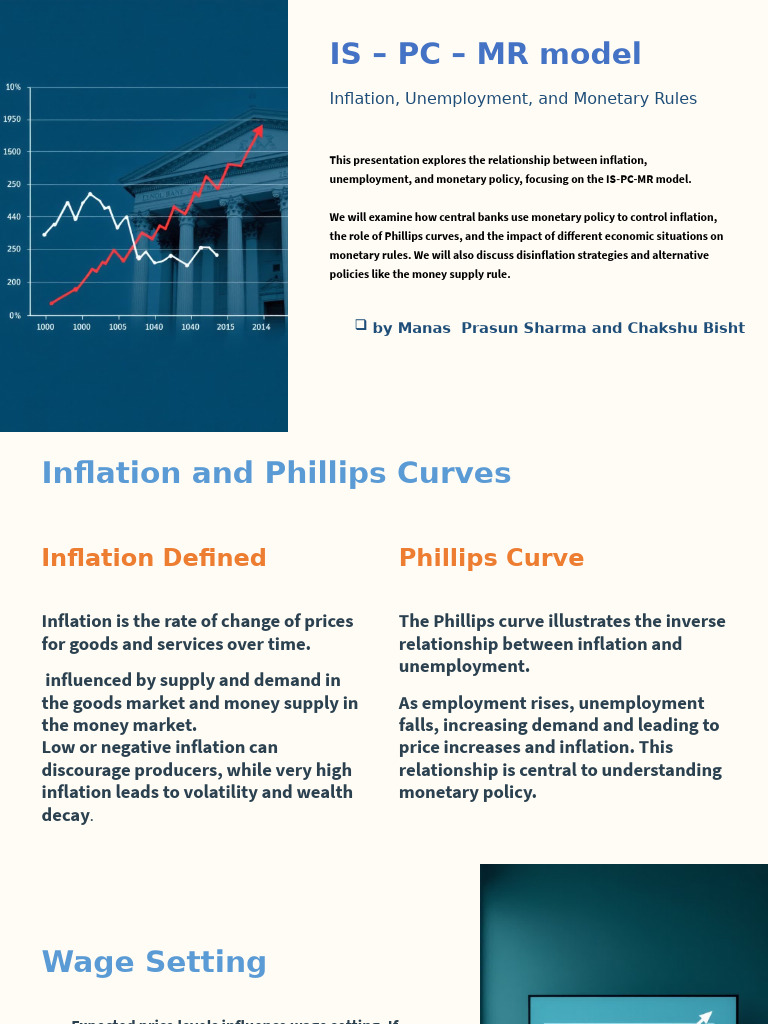 Inflation Unemployment and Monetary Rules | PDF | Phillips Curve ...