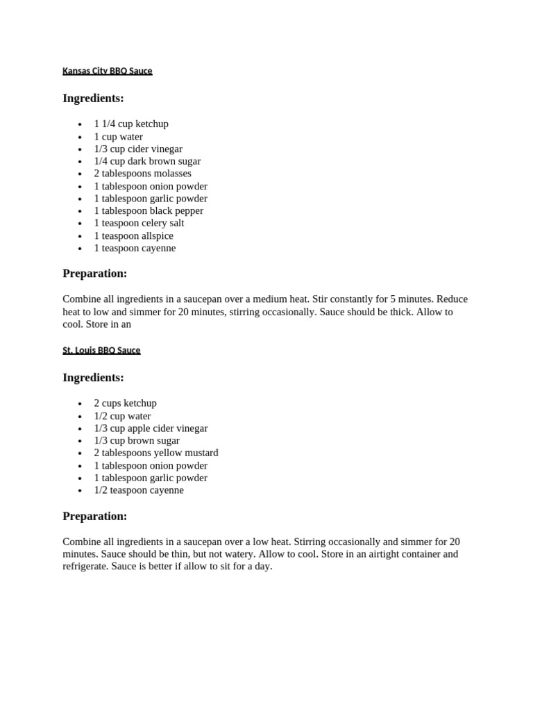 Bbq | PDF