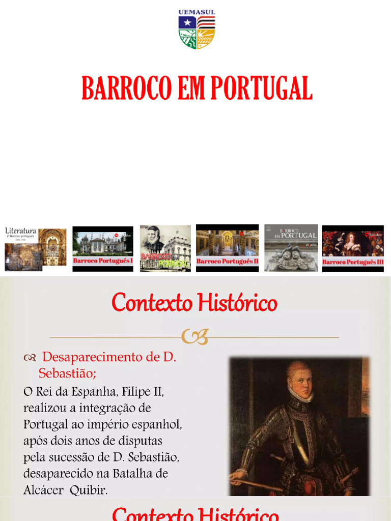 BARROCO-EM-PORTUGAL - contexto geral e características | PDF