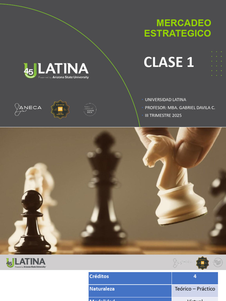 PPT CLASE 1 | PDF | Marketing | Iniciativa empresarial