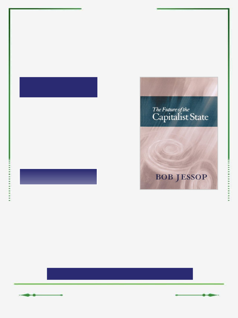 The Future of the Capitalist State 1st Edition Bob Jessop ebook full ...