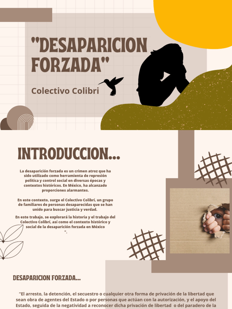 Desaparicion forzada | PDF | Justicia | Crimen y violencia