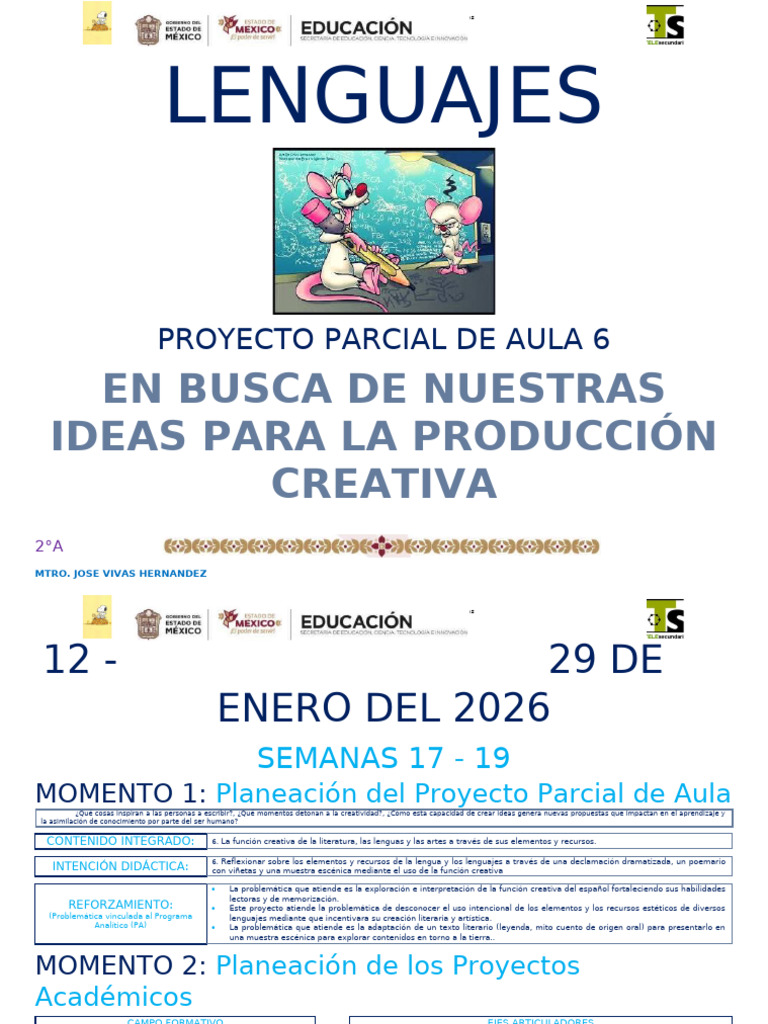 Planeacion Modificada | PDF | Aprendizaje | Cognición