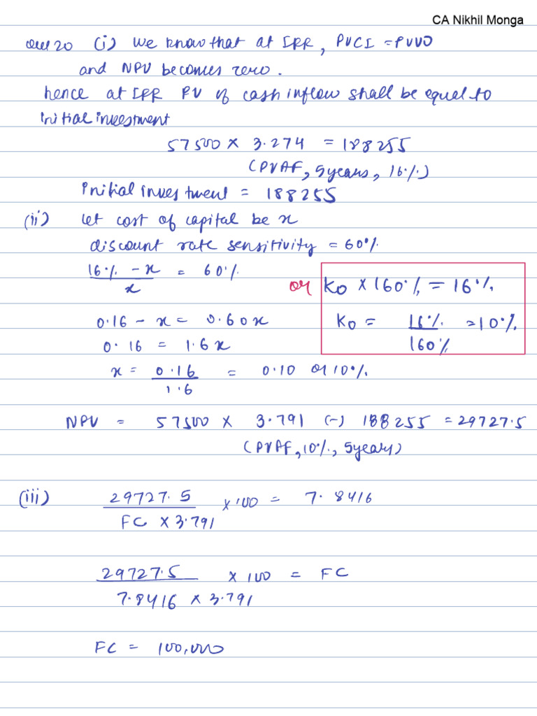 ACB - Handwritten Notes - Part 2 | PDF