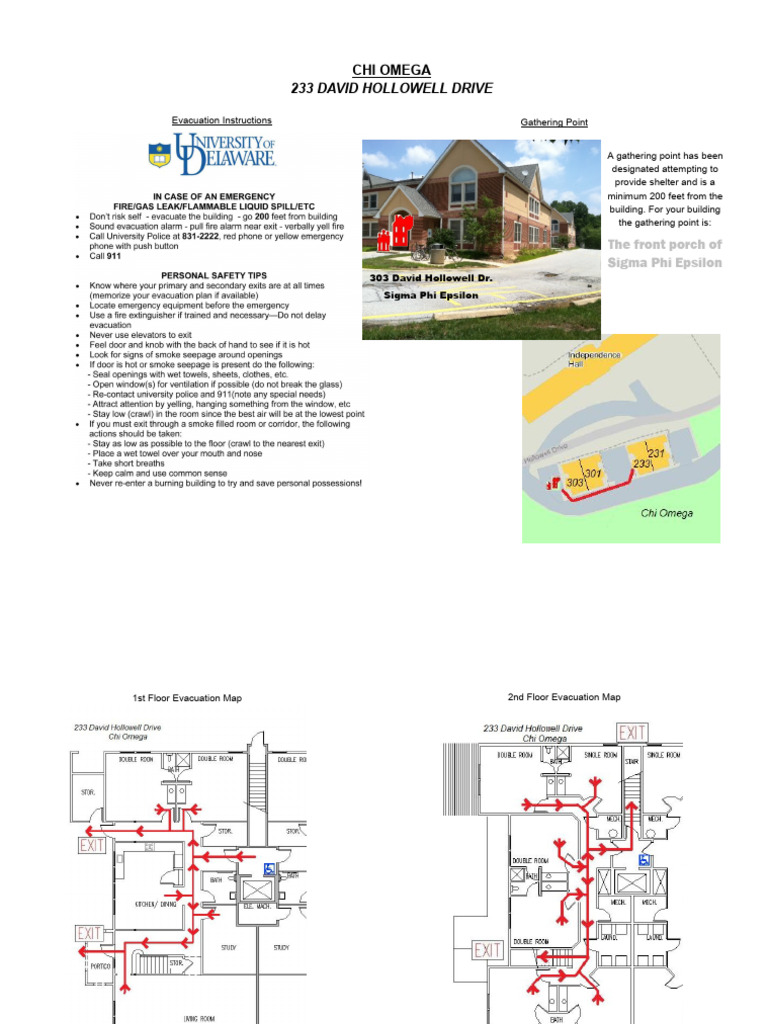 233 David Hollowell Drive - Chi Omega | PDF