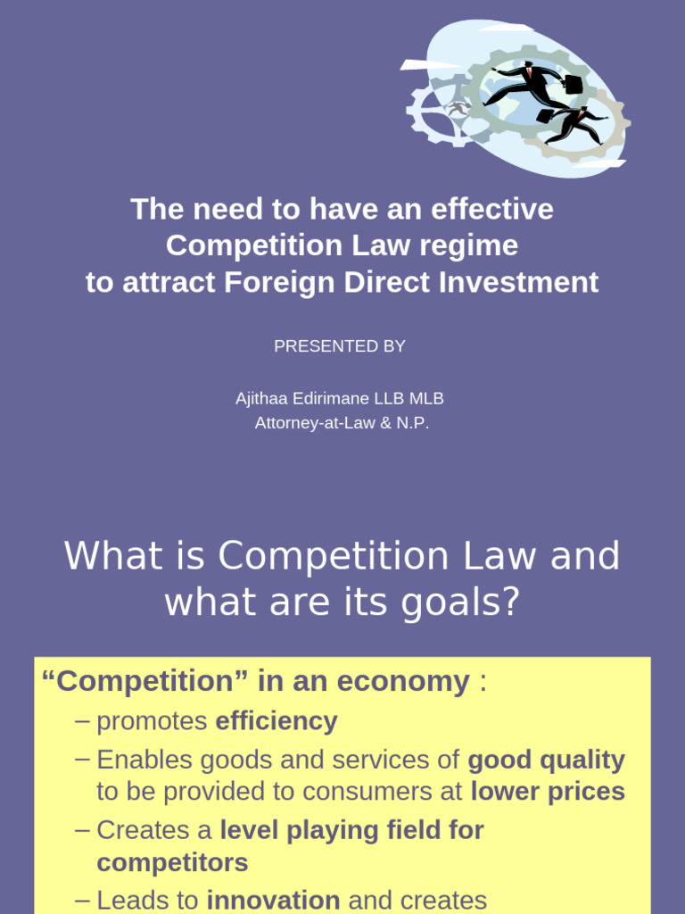 the-need-to-have-an-effective-competition-law1 | PDF | Competition Law ...