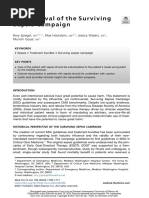 Hour-1 Sepsis Bundle Guidelines 2025 | PDF | Sepsis | Medical Specialties