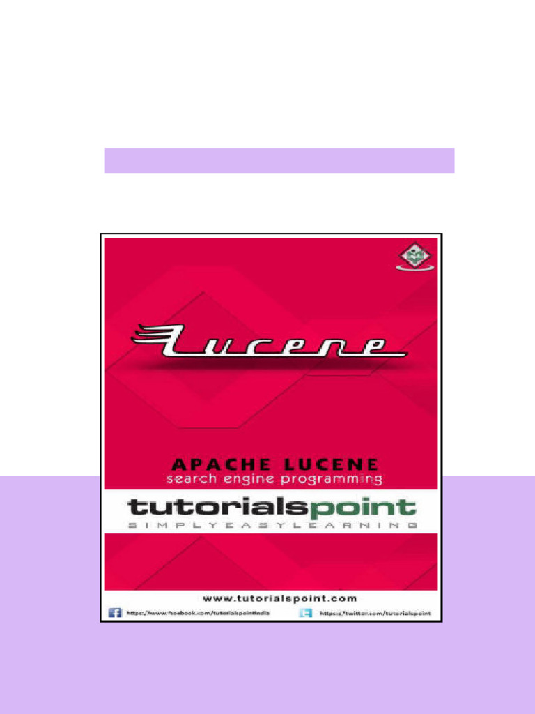 Lucene Tutorials Point online version | PDF | Filename | Java ...