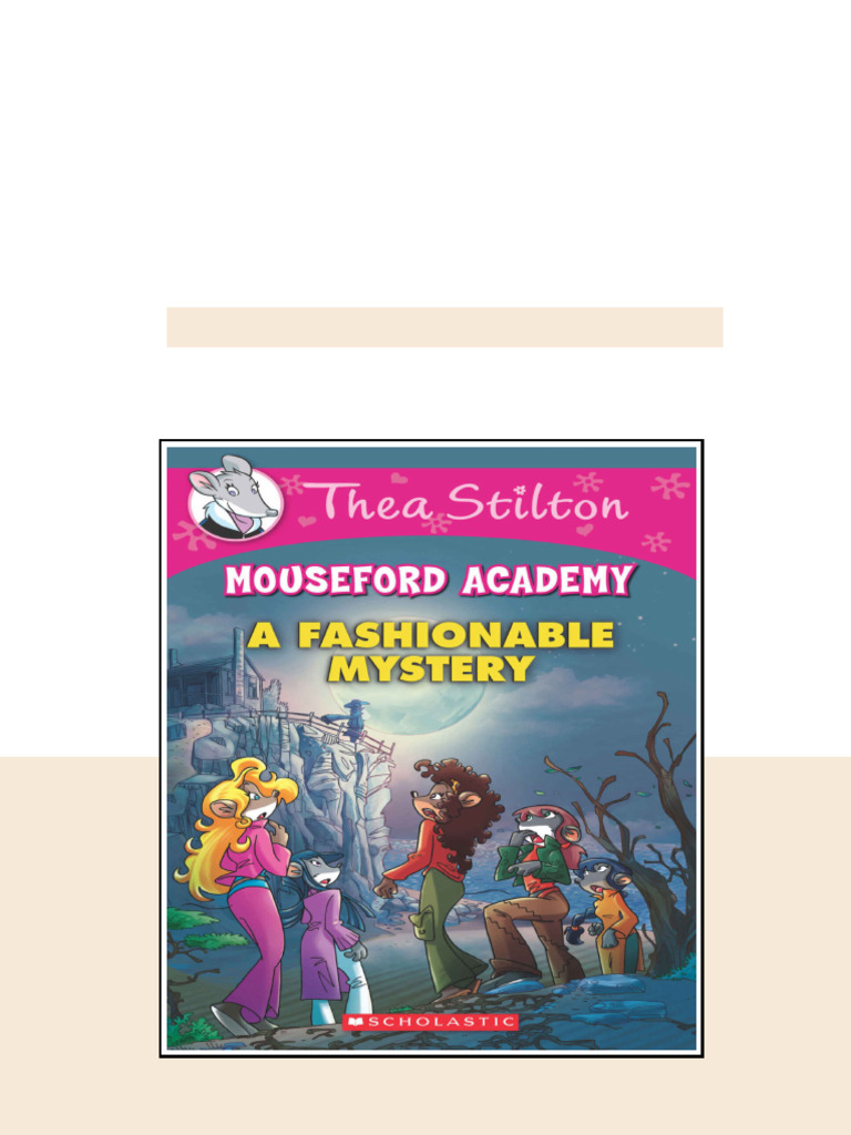 A Fashionable Mystery Thea Stilton Mouseford Academy 8 Thea Stilton ...