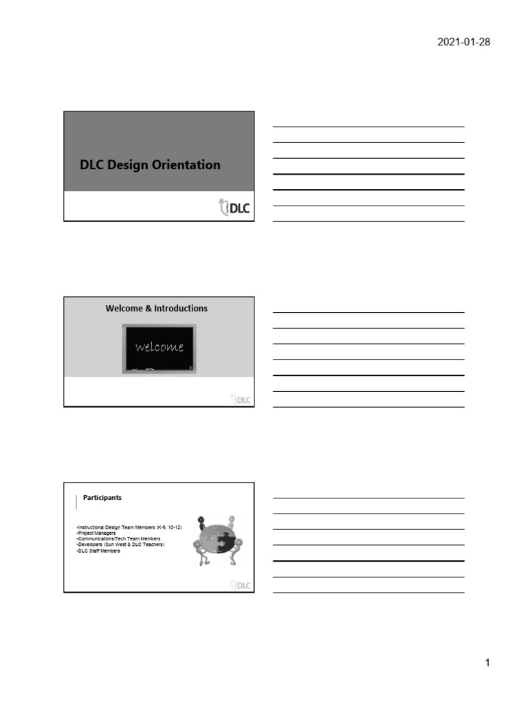 DLCDesignOrientation | PDF | Communication