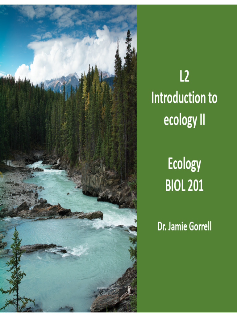 L2-intro-II-processes_48179e5c738e97f5b68d9b89a904f51b | PDF | Ecology ...