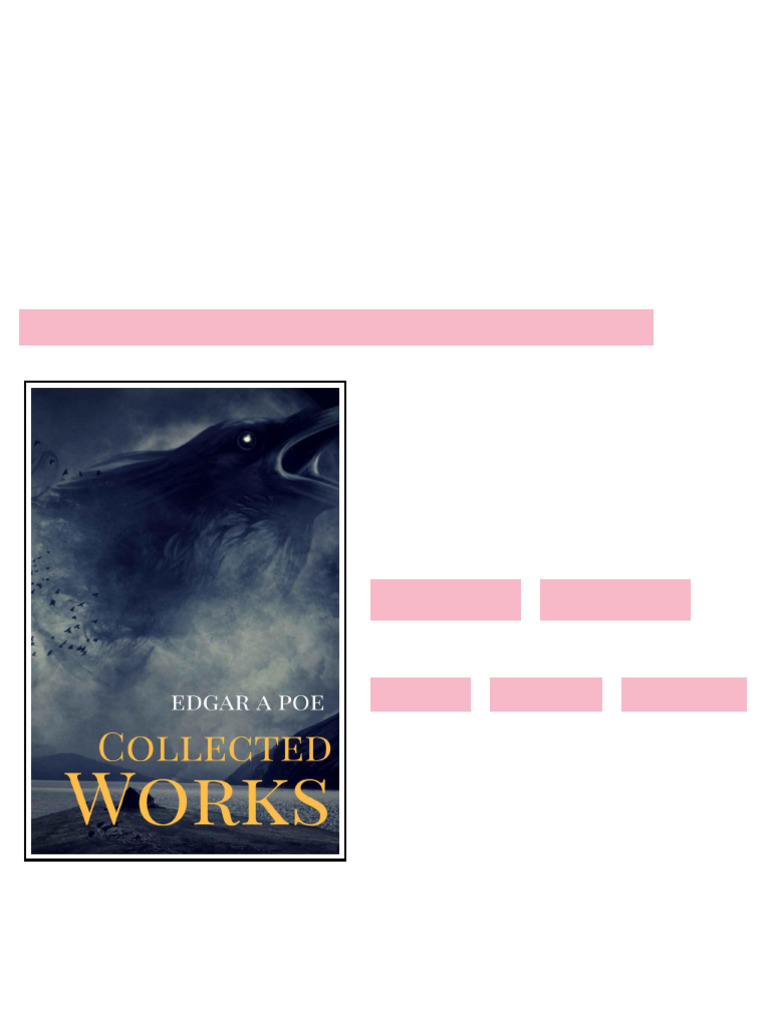 Best of Poe The Tell Tale Heart The Raven The Cask of Amontillado and ...