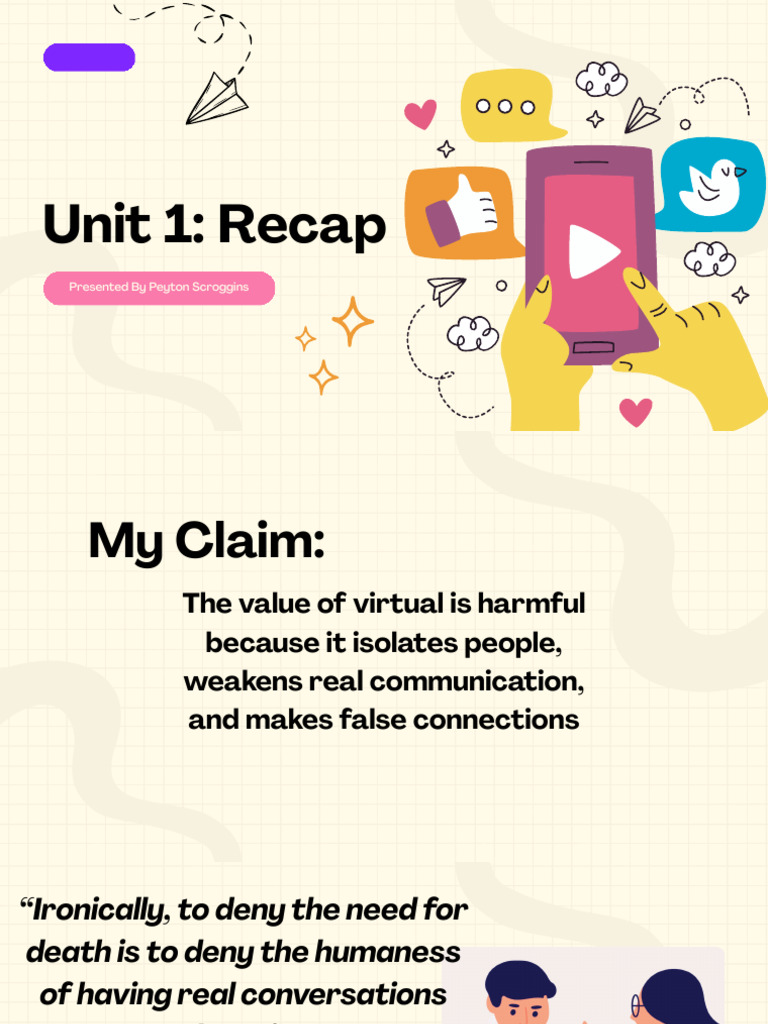 Unit 1 Recap | PDF