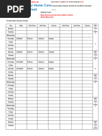 Tempus Unlimited PCA Timesheet Form | PDF | Information And ...