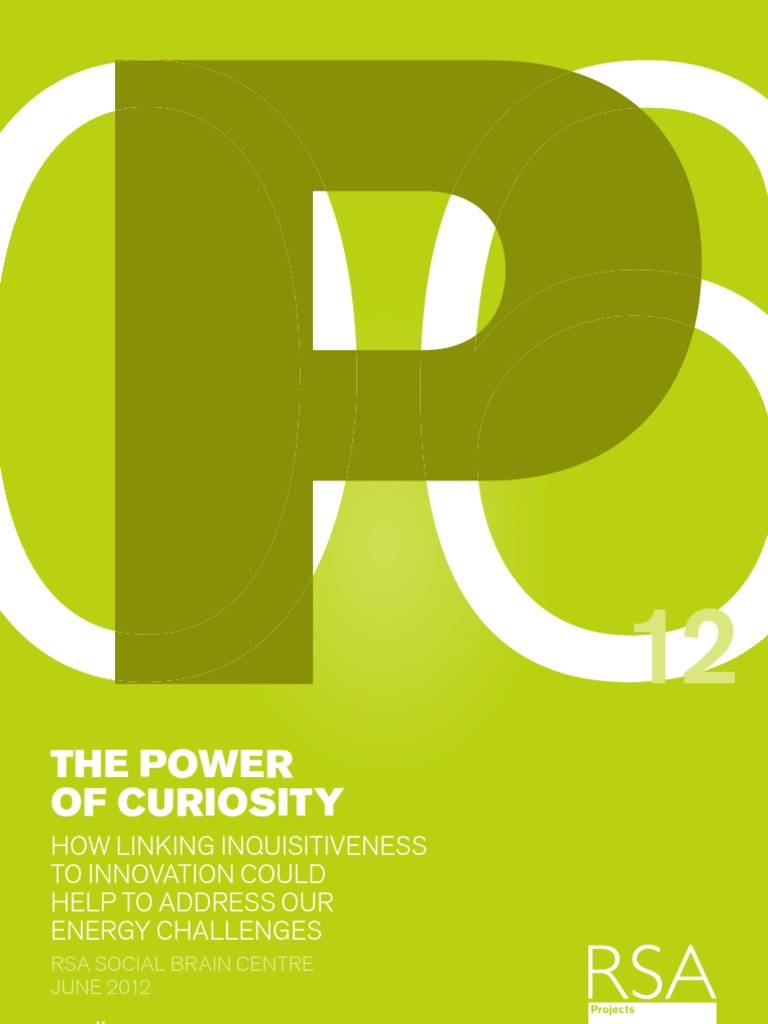 The Power of Curiosity | Curiosity | Perception