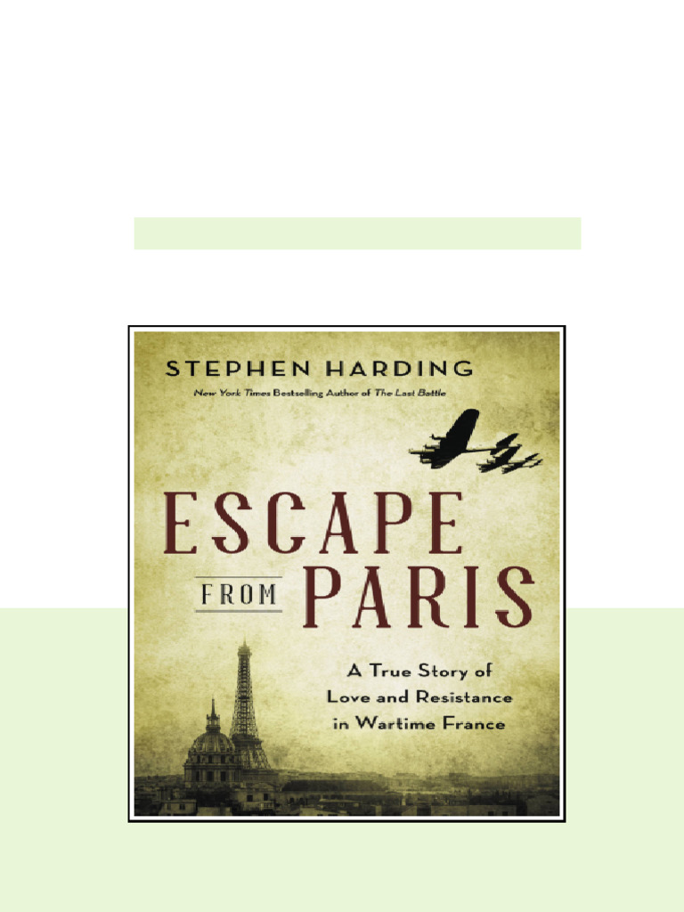 Escape From Paris Harding Stephen Ready to Read | PDF