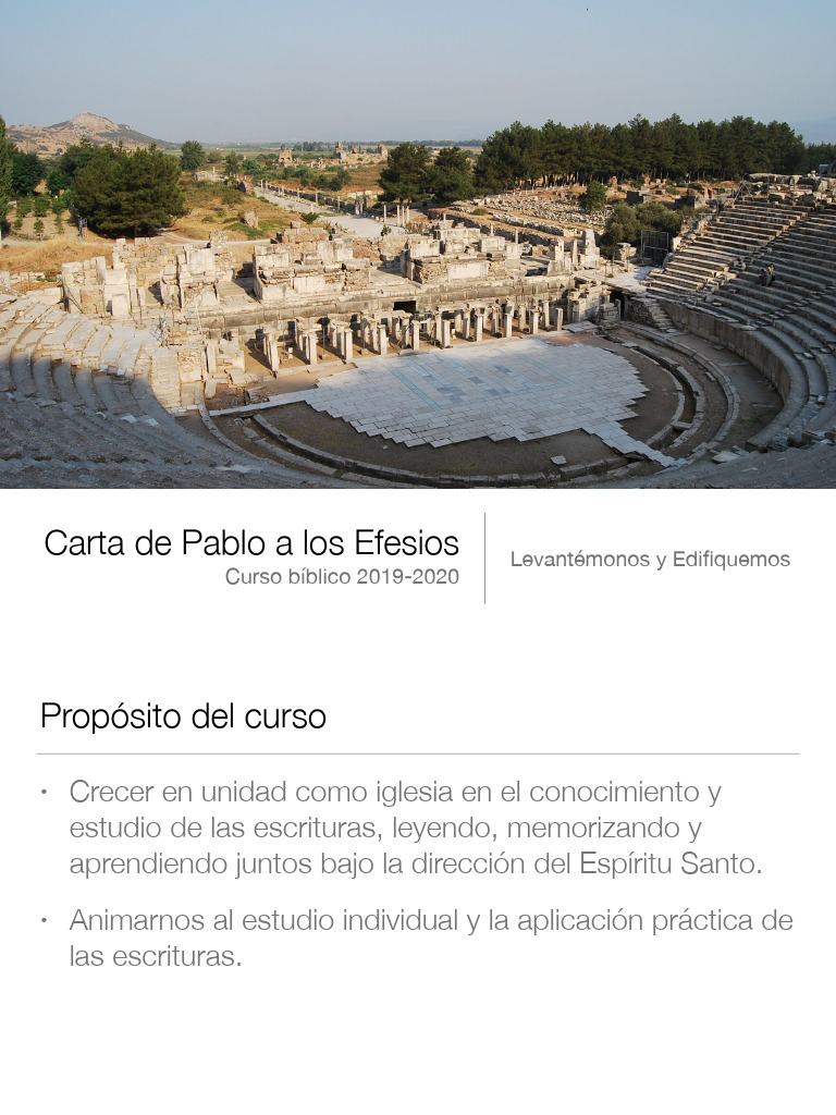 Curso Efesios LyE 2019-2020_Introducción | PDF | Pablo el apóstol | Augusto