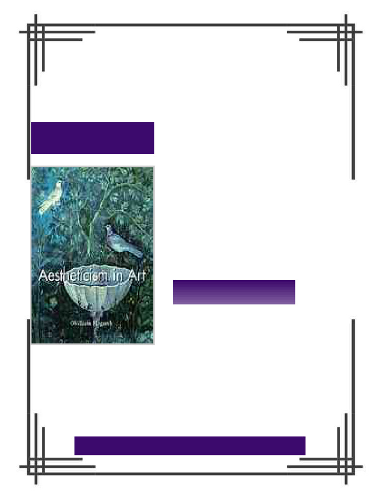 Aestheticism in Art 1st Edition William Hogarth ebook revised release ...