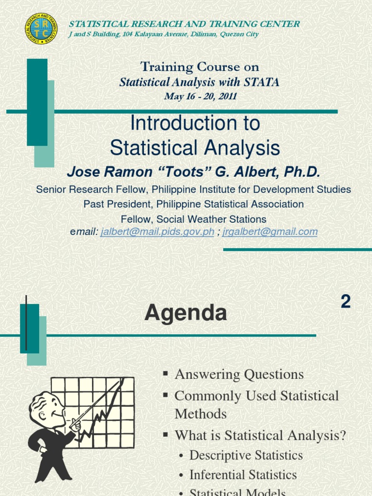 Introduction To Statistical Analysis: Training Course On | PDF ...