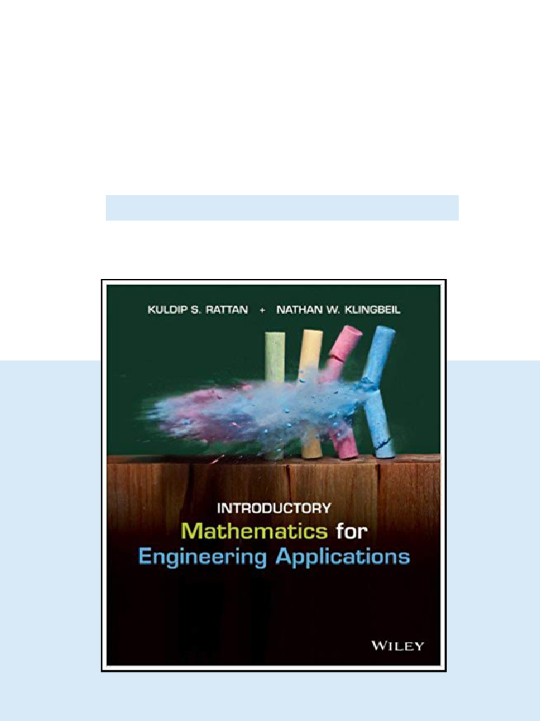 (eBook PDF) Introductory Mathematics for Engineering Applications digital download | PDF | Voltage