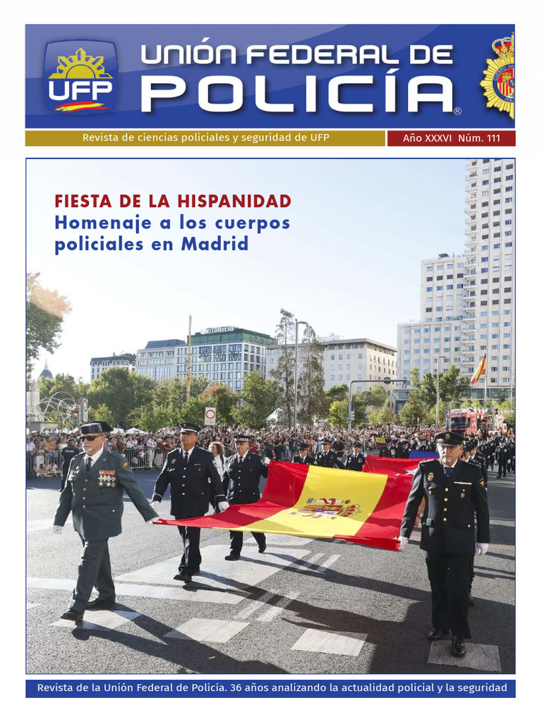 Revista de ciencias policiales y seguridad UNIÓN FEDERAL DE POLICÍA ...