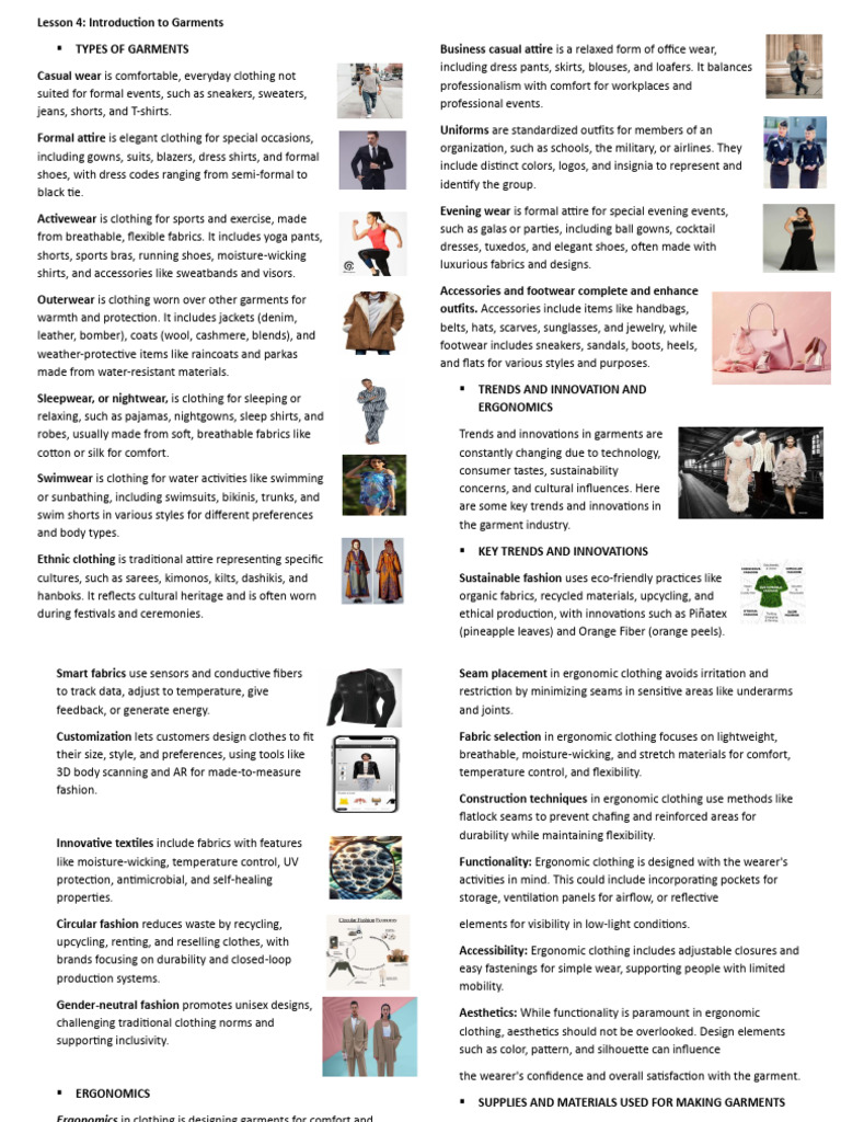 Tle Fcs Lesson 4 Notes Pdf