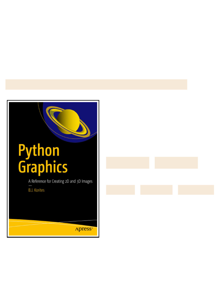 Apress.Python.Graphics.A.Reference.for.Creating.2D.and.3D.Images.1484233778 Wei Zhi digital ...