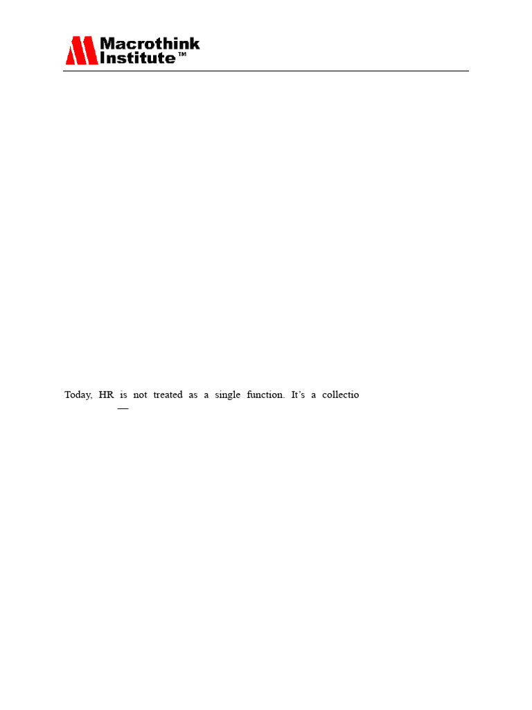 EHRM a Strategic Review | PDF | Human Resource Management | Human Resources