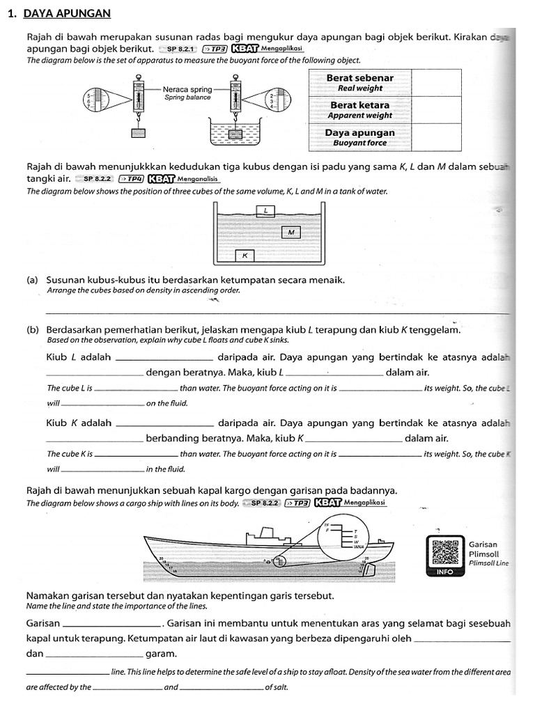 Daya Apungan | PDF