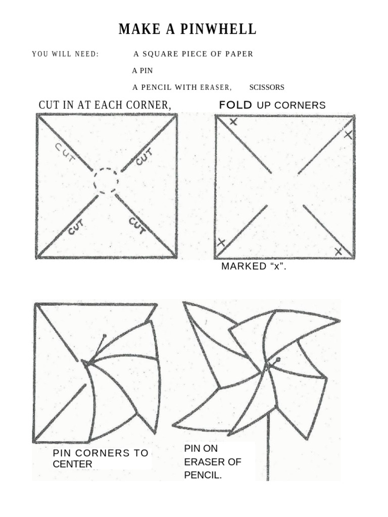 8. Make a Pinwheel | PDF