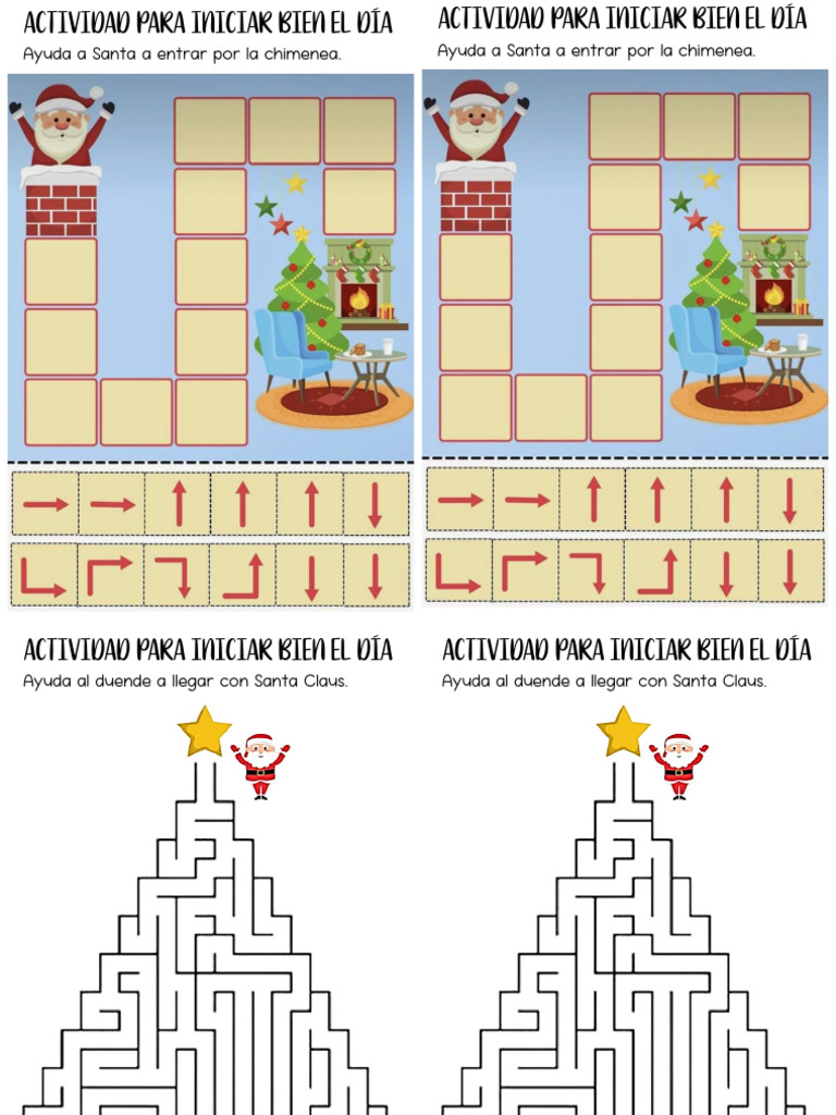Actividades Divertidas para Navidad | PDF