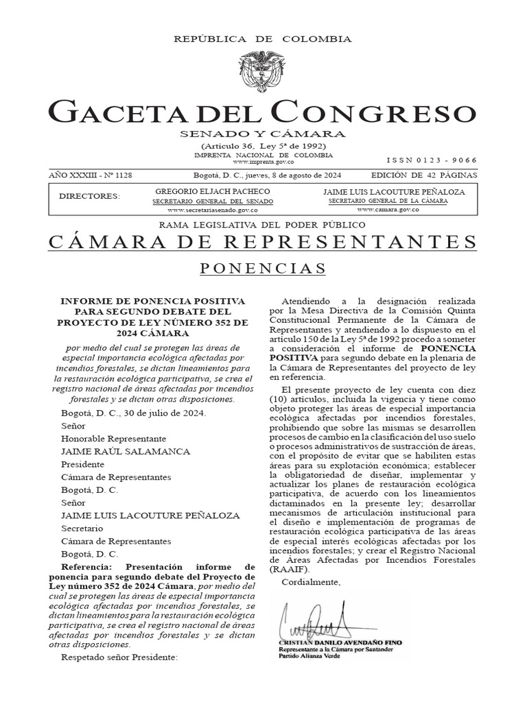 Gaceta 1128 | PDF | Entorno natural | Ciencias de la Tierra