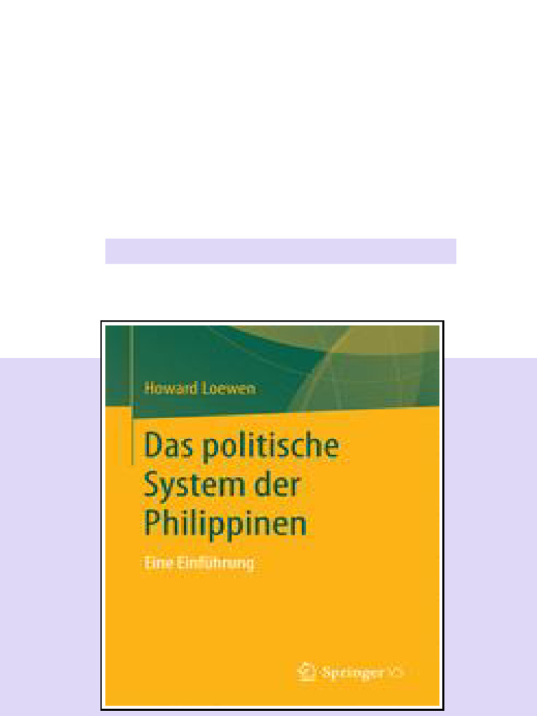 (Ebook) Das politische System der Philippinen: Eine Einführung by ...