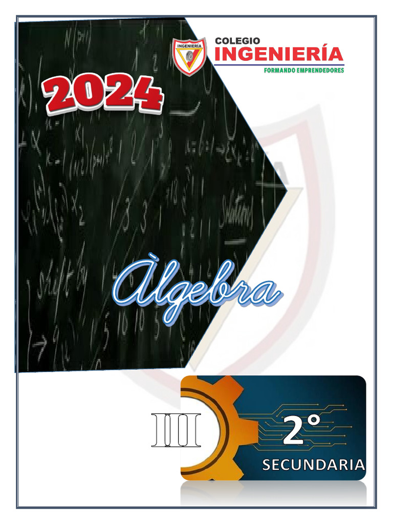 Álgebra_2° III BIM | PDF | Factorización | Ecuaciones