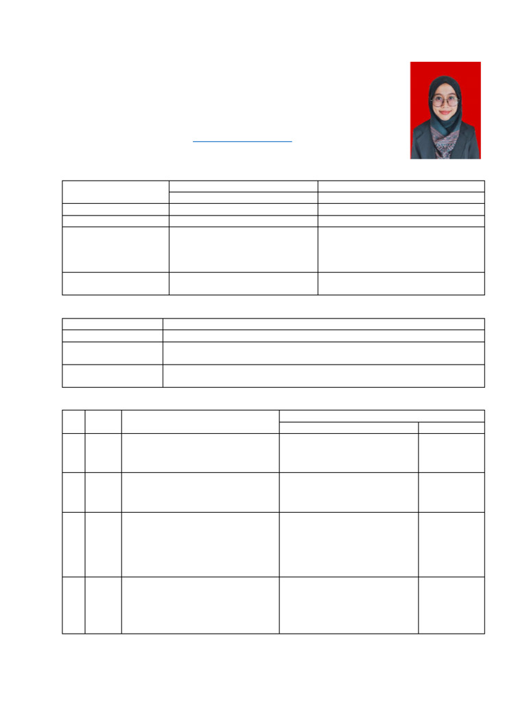 Biodata Suci Apsari Peb (Agustus 2025) | PDF