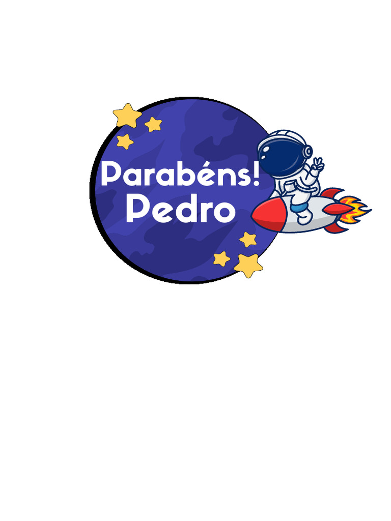 Topo de Bolo Tema Astronauta Do Espaço Para Impressão A4 Colorido ...