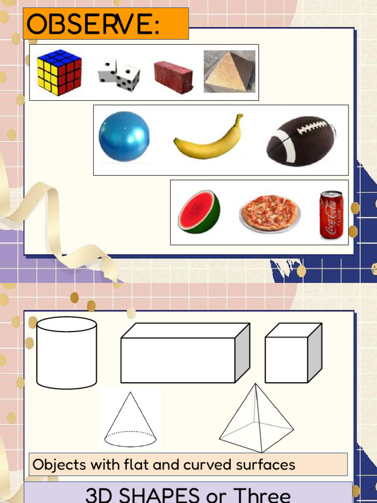 Understanding 3D Shapes and Surfaces | PDF