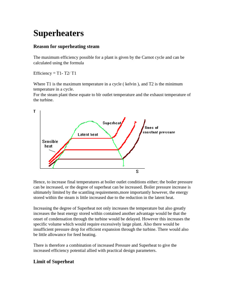 superheaters | PDF | Boiler | Steam