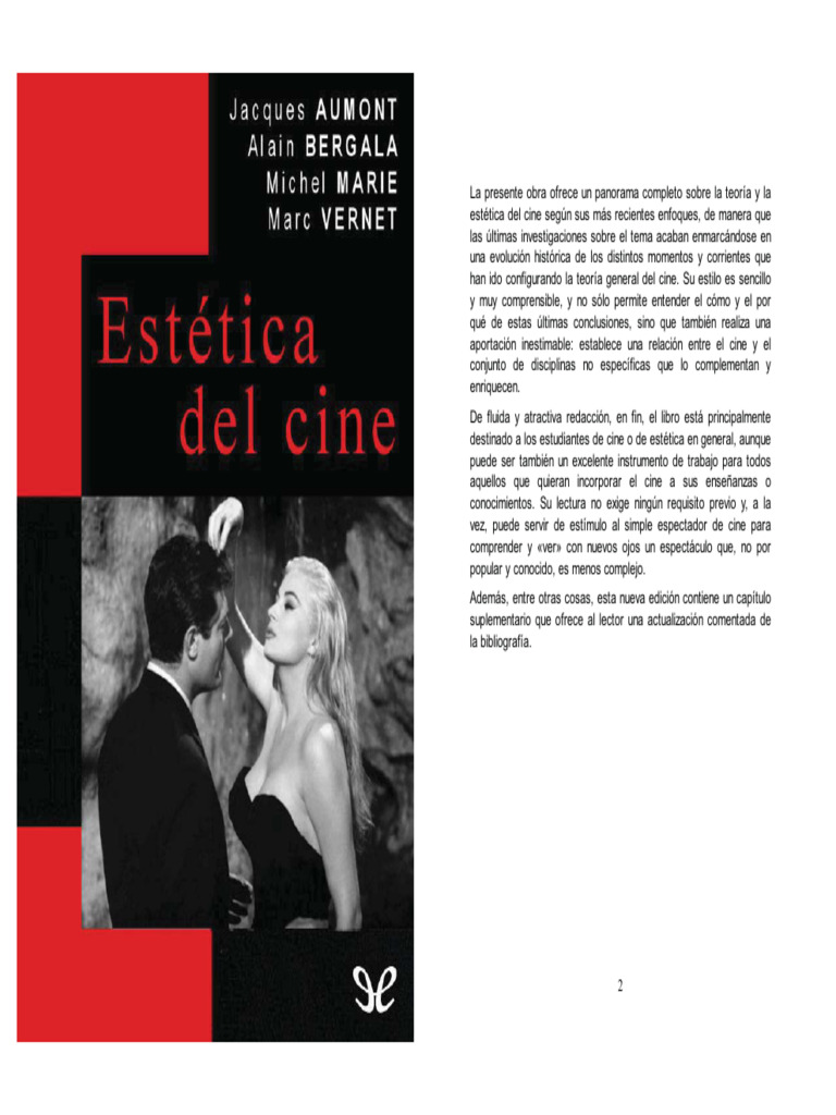 2018.05.05 Aumont y Bergala - Estética del cine (Cap 1, pu | PDF