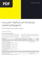 PHrodo Red Cell Labeling Kit For Incucyte | PDF | Ph | Apoptosis