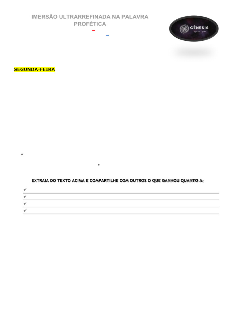 Comunhão Em Ocala EUA - Imersão Ultrarrefinada (Completa) | PDF | Deus ...