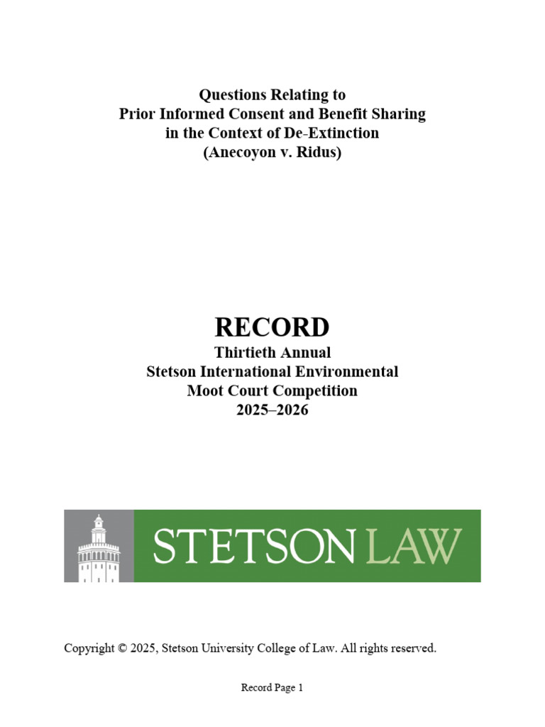 2025 Stetson Iemcc Record Updated 10.16.2025 (1) | PDF