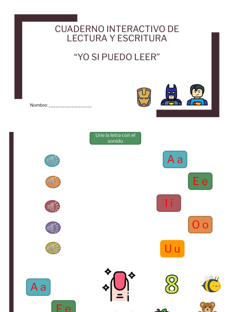 Cuaderno de Lectura Yo Si Puedo Leer | PDF