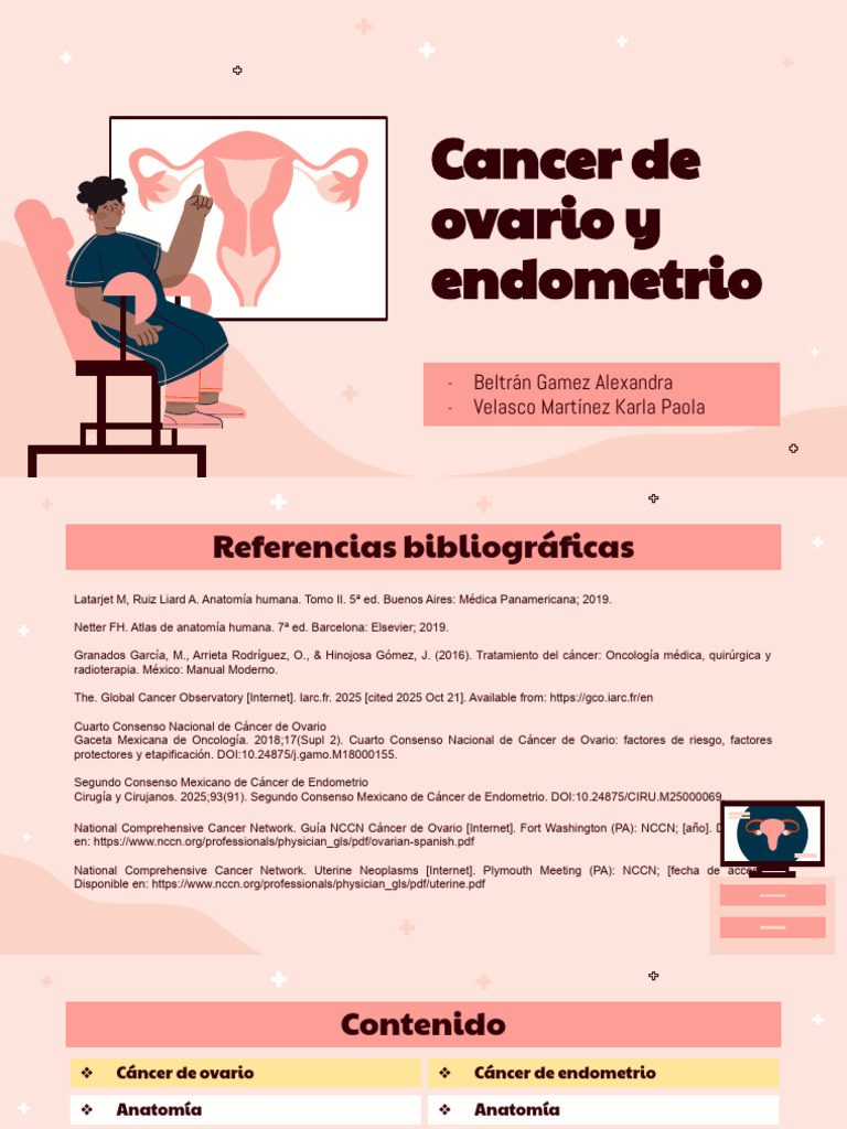 Cancer de Ovario y Endometrio (5) | PDF | Metástasis | Ovario