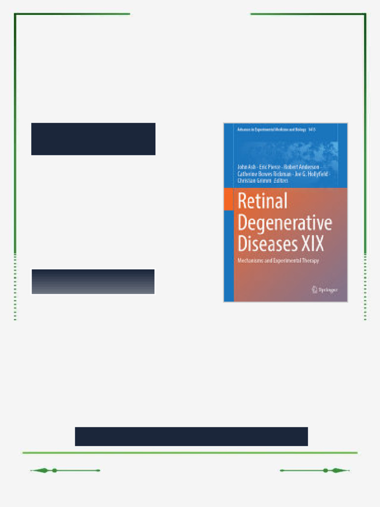 Retinal Degenerative Diseases XIX John Ash ebook portable reading ...
