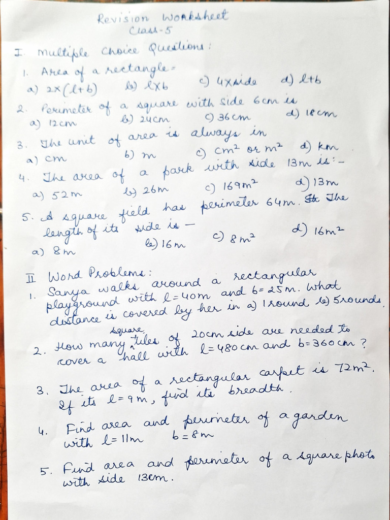 Revision Worksheet 12.11.25 | PDF