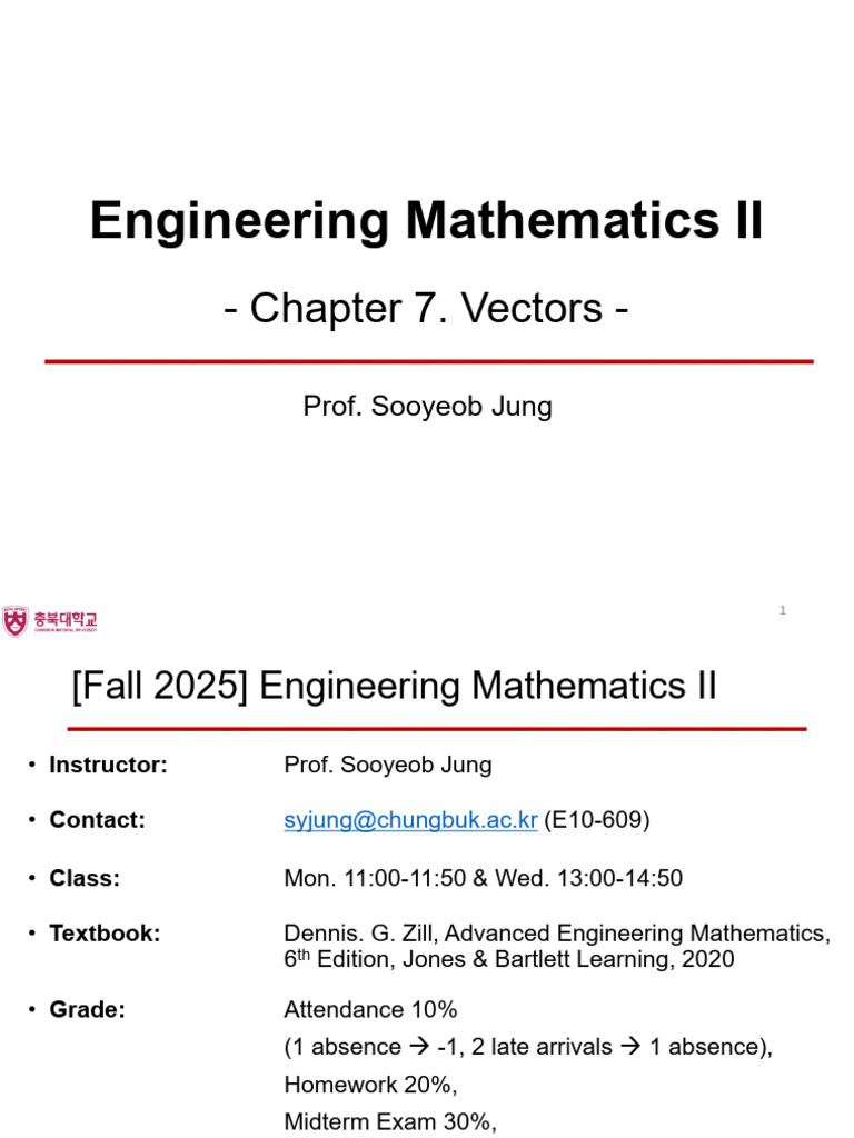 Math 01 Vectors Final | PDF | Euclidean Vector | Vector Space